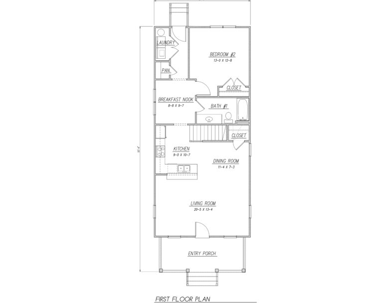 Ballentine_Plans first floor - GMF+ Architects - House Plans GMF+ ...